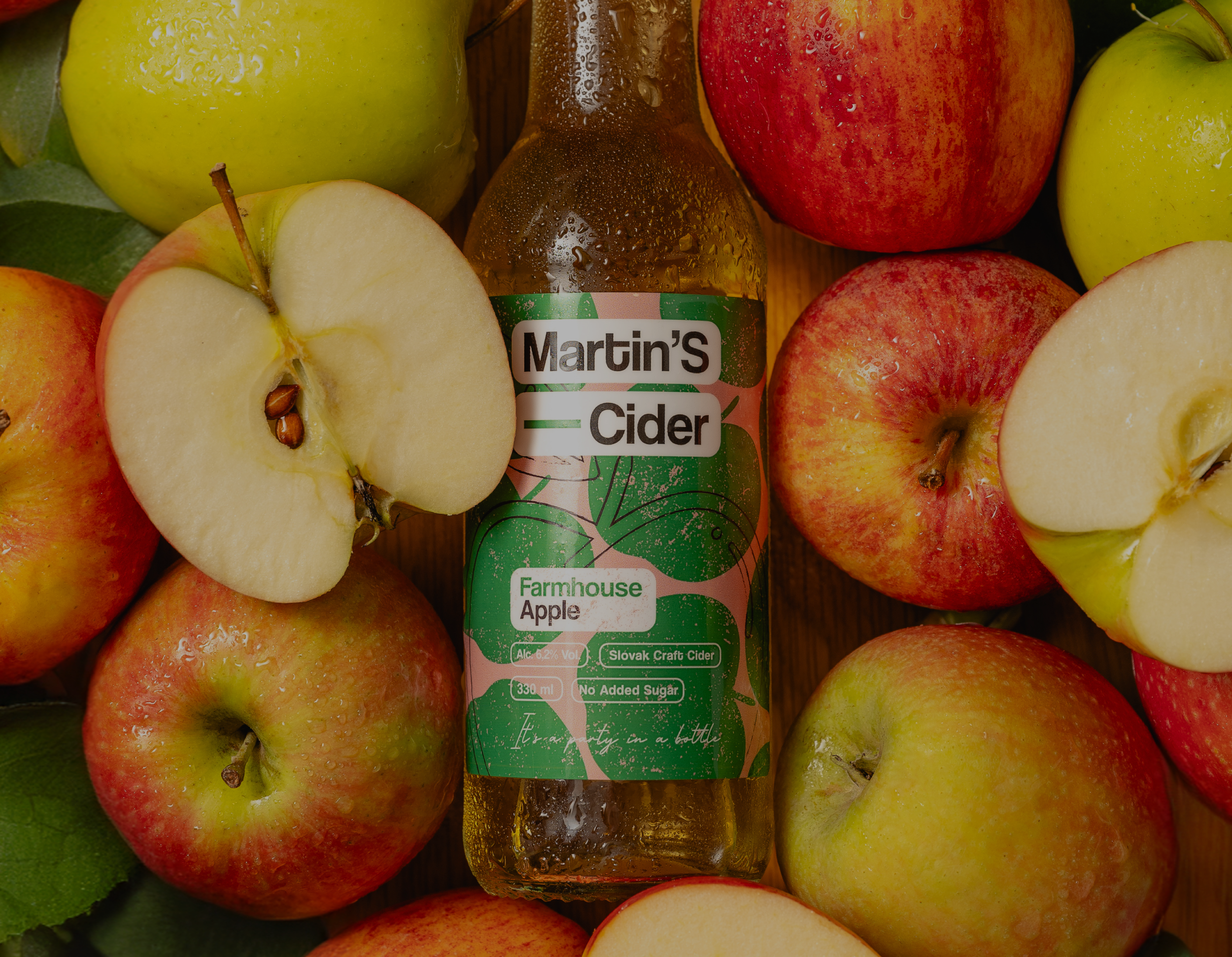 It's a party in a bottle! - Martin's Cider